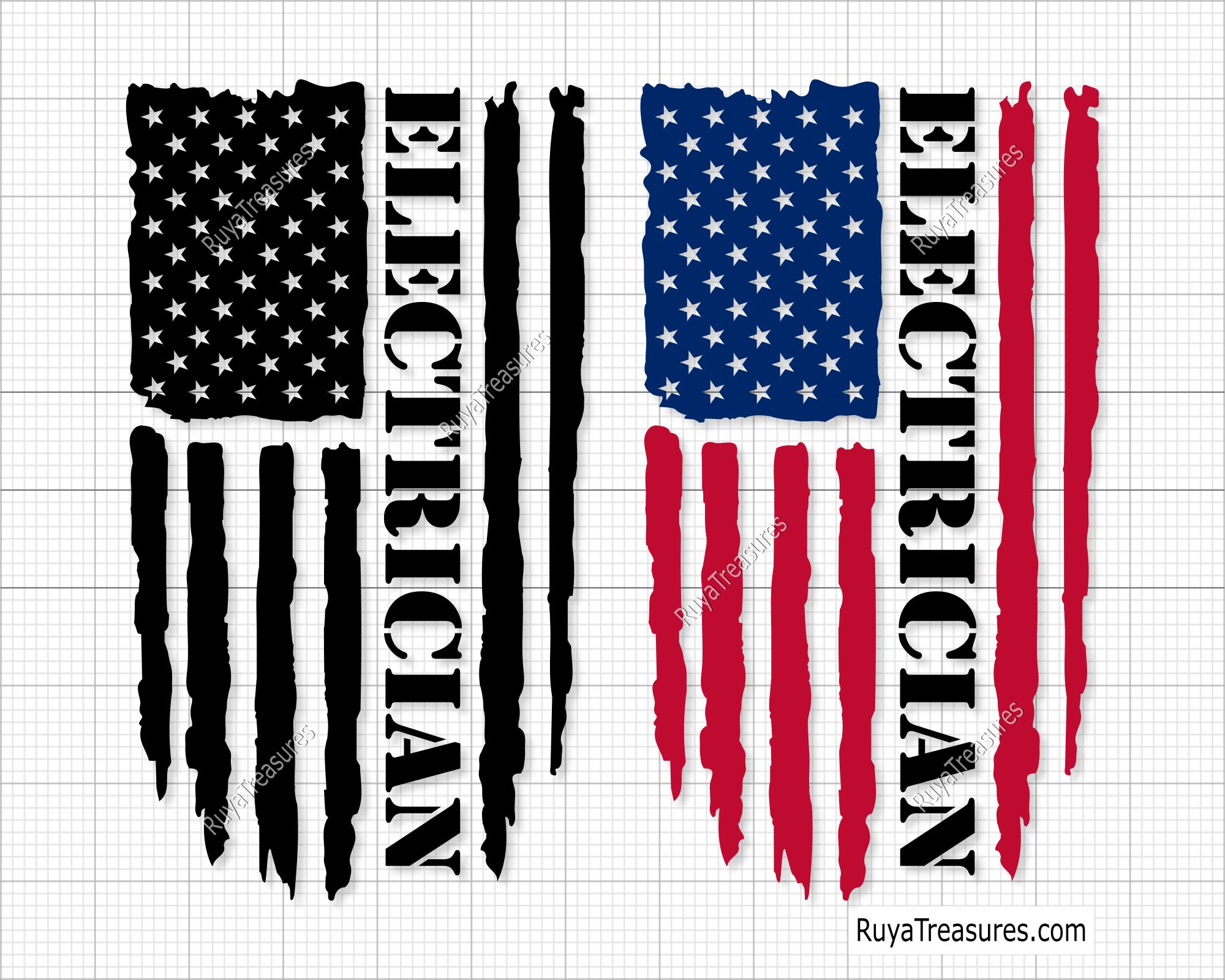 Electrician Flag Svg, Linemen Svg, Powerline Worker Svg, Electrical Sv ...