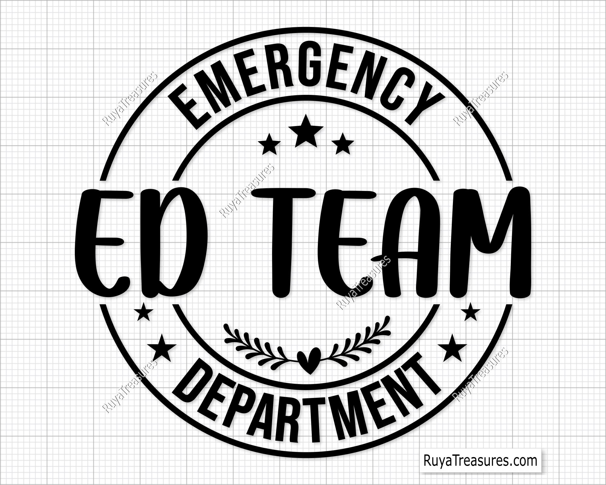 Emergency Department Svg Png, ER Nurse Svg, Emergency Room Svg