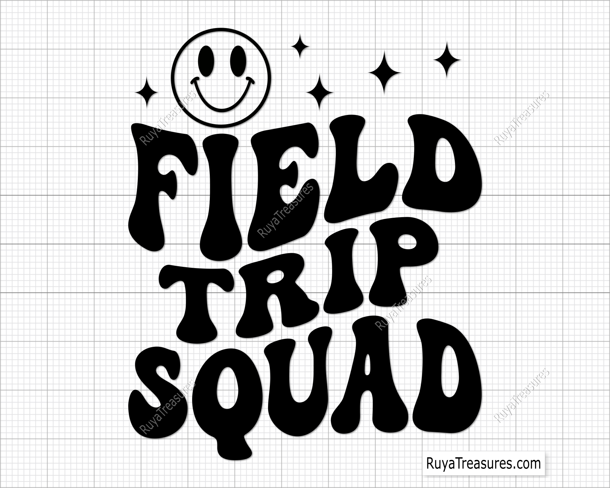 Field Trip Squad Svg, Field Day Trip Svg, Last Day of School Svg