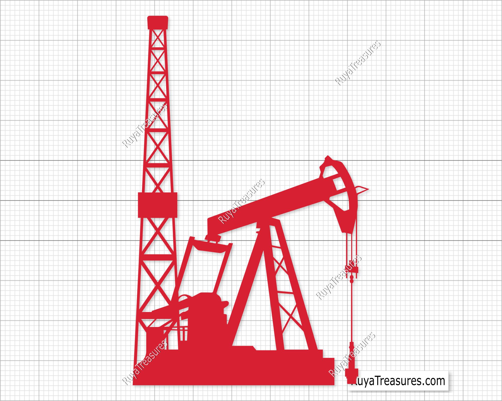 Oilfield Svg, Oil Rig Worker Svg, Oilfield Life Svg, Oil Industry Svg