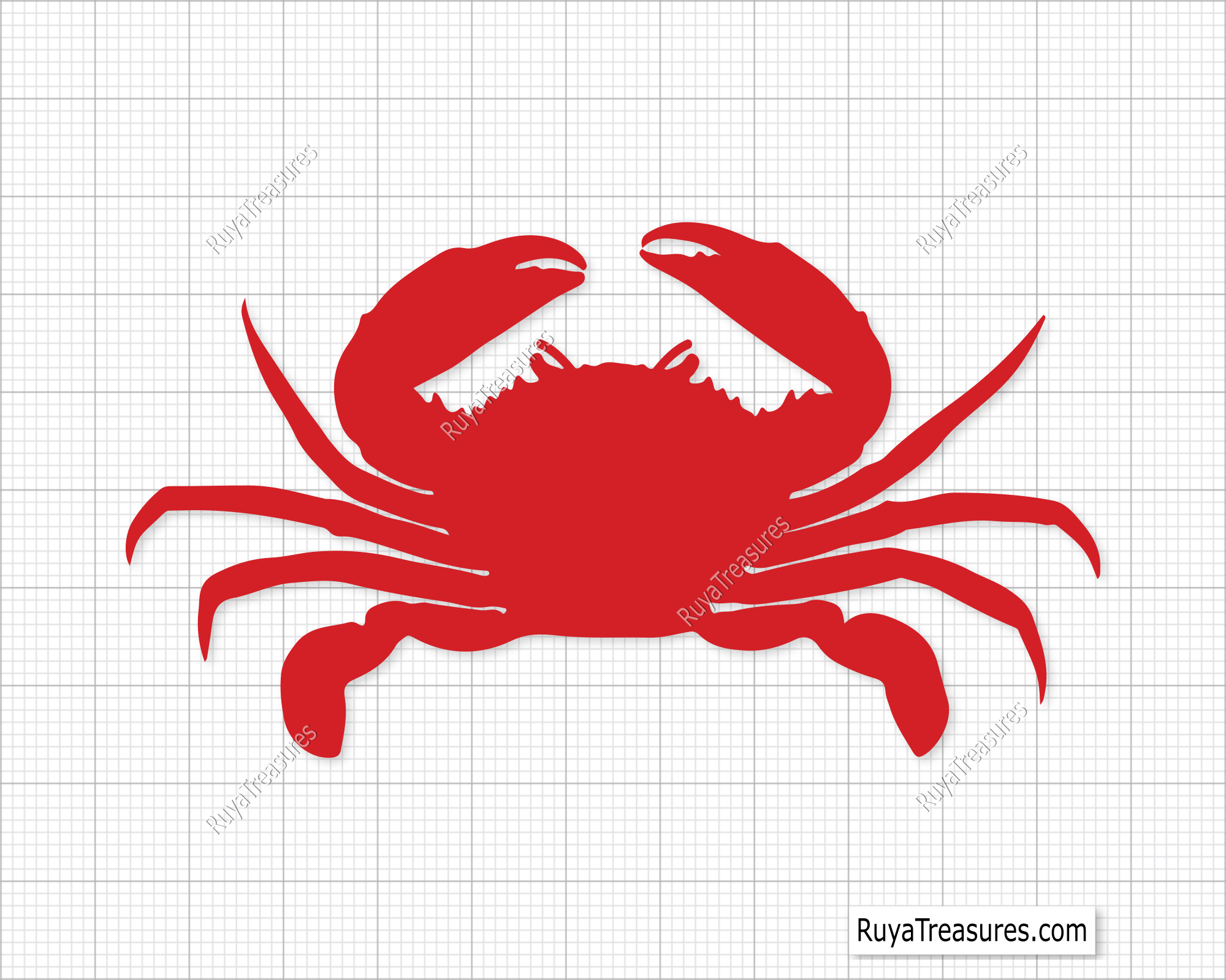 Crab Svg Png, Crab Svg Cut File , Crab Clipart, Crab Vector, Crab Dxf